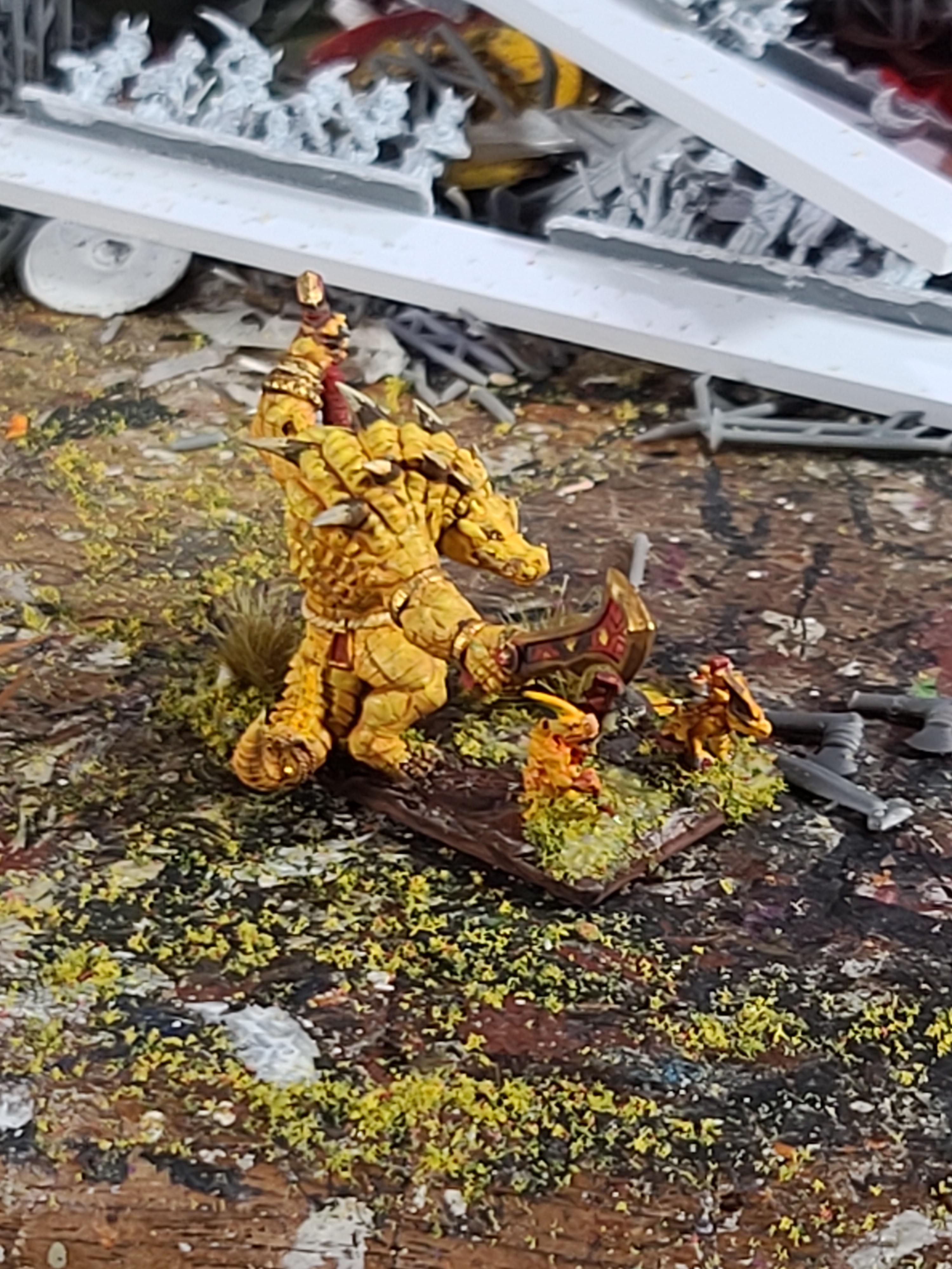 10mm, Artisans Guild, Excellent Miniatures, Forest Dragon Design, Kroxigor, Lizardmen, Marvelous ...